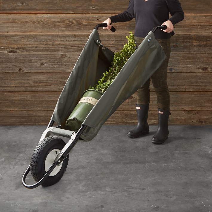 WheelEasy Foldable Wheelbarrow | Garden Tools | Williams Sonoma