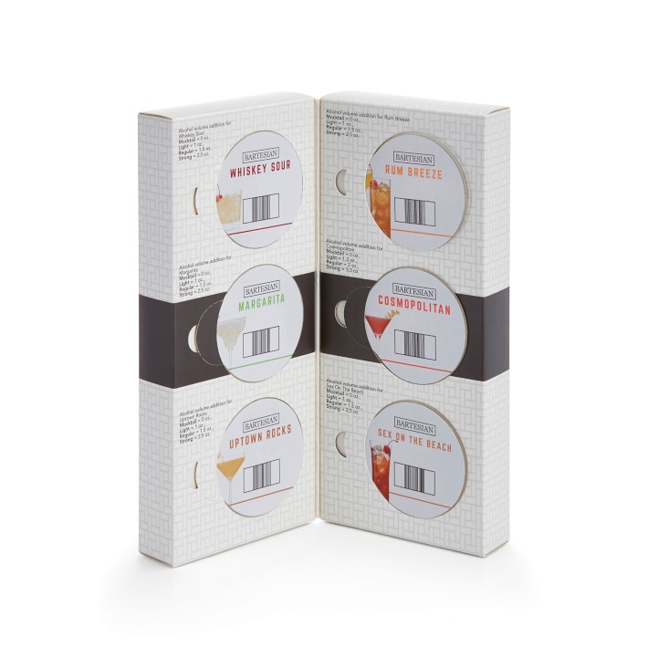 Bartesian Cocktail Capsules - Pack of 6 | Williams Sonoma