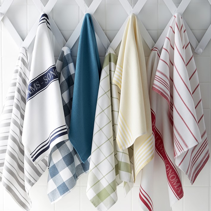Williams Sonoma Classic Logo Towels, Set of 4 | Williams Sonoma CA ...