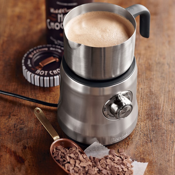 Breville Milk Café Electric Frother Williams Sonoma Ca Williams Sonoma