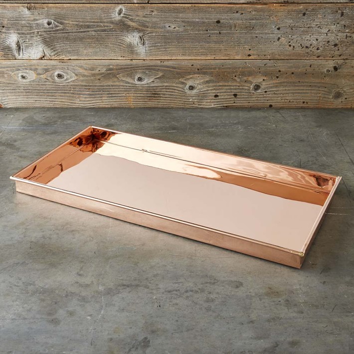 Copper Boot Tray | Williams Sonoma