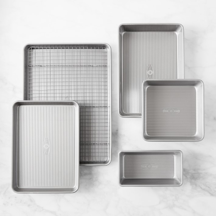 USA Pan Nonstick 6-Piece Everyday Bakeware Set | Williams Sonoma