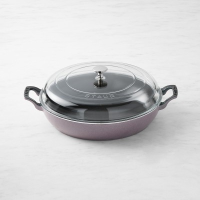 Staub Cast-Iron Oval Gratin Dish with Sea Bass Embossed Lid | Williams ...
