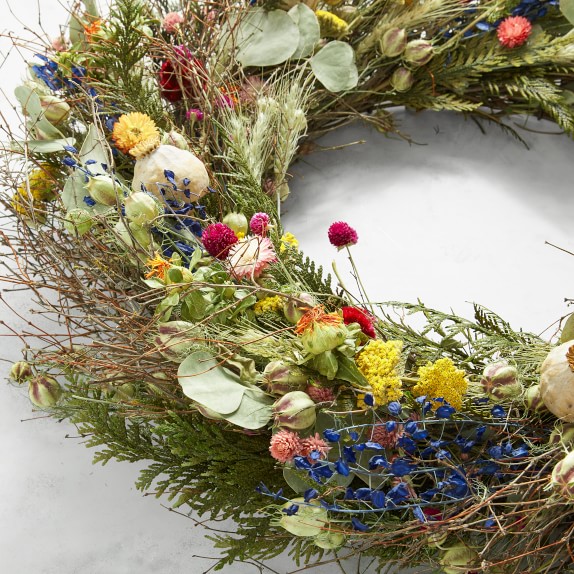 Garden Party Door Wreath | Williams Sonoma