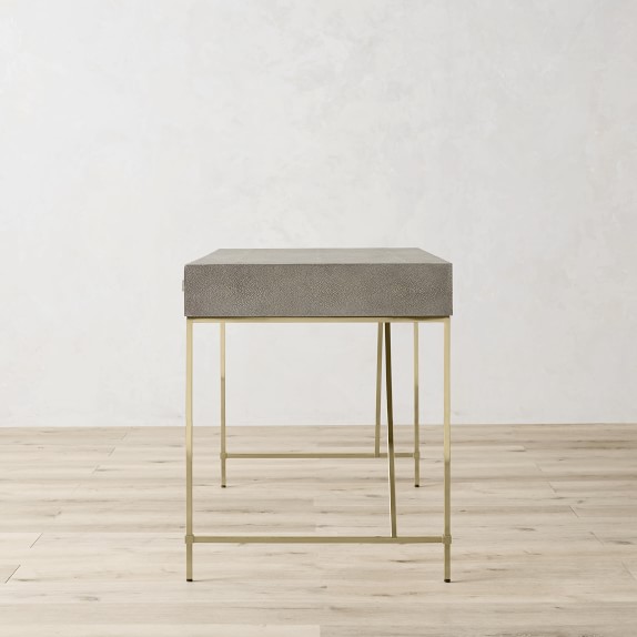 Faux Shagreen Desk | Home Office Furniture | Williams Sonoma