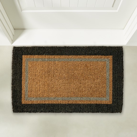 Hold Everything Border Doormat | Williams Sonoma