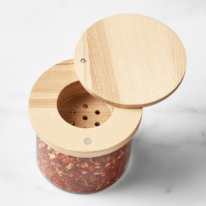 Hold Everything Stacking Spice Jar with Sifter | Williams Sonoma