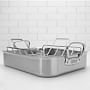 Hestan Provisions Stainless-Steel Classic Roaster with Rack | Williams ...