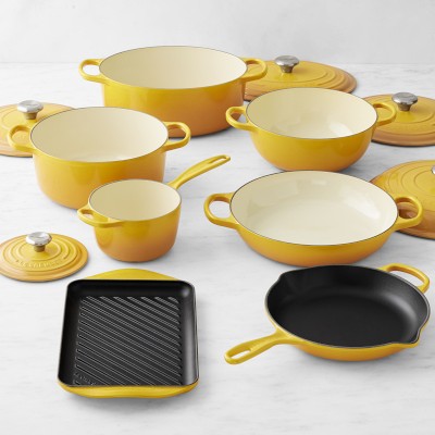 Le Creuset Signature Enameled Cast Iron 12-Piece Cookware Set ...