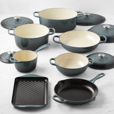 Le Creuset Signature Enameled Cast Iron 12-Piece Cookware Set ...
