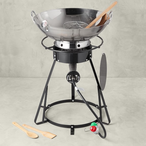 King Kooker Outdoor Cooker Package with Stainless-Steel Wok | Williams ...