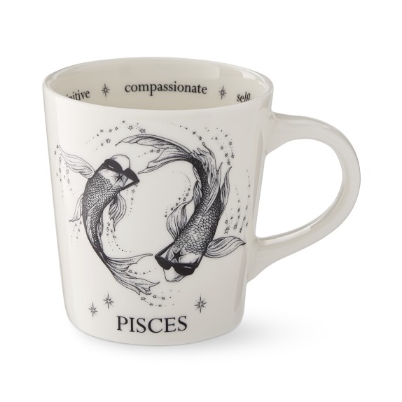 Rory Dobner Zodiac Coffee Mug | Pisces Mug | Williams Sonoma