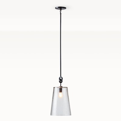 Chain Link Pendant, White Linen | Williams Sonoma