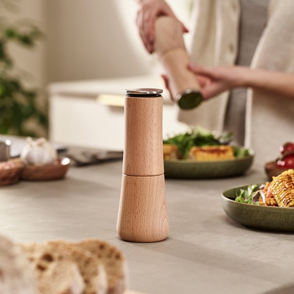 Joseph Joseph Milltop Wood No-spill Mill | Williams Sonoma