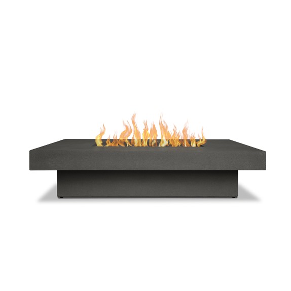 Novato 60" Low Rectangle Propane Fire Table | Williams Sonoma