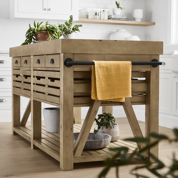 Cooper Double Kitchen Island | Williams Sonoma