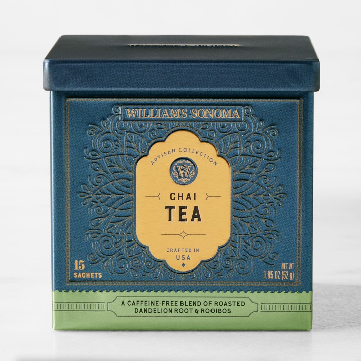 Williams Sonoma Signature Tin, Chai Tea | Williams Sonoma
