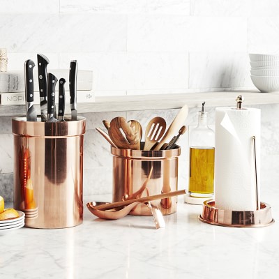 Copper Canister | Kitchen Counter Organizers | Williams Sonoma