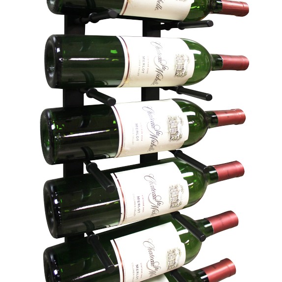 Vinotemp 9-Bottle Modern Peg Wine Rack | Williams Sonoma
