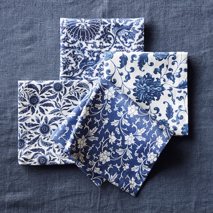 Marlo Thomas Cocktail Napkins, Set of 4 | Williams Sonoma