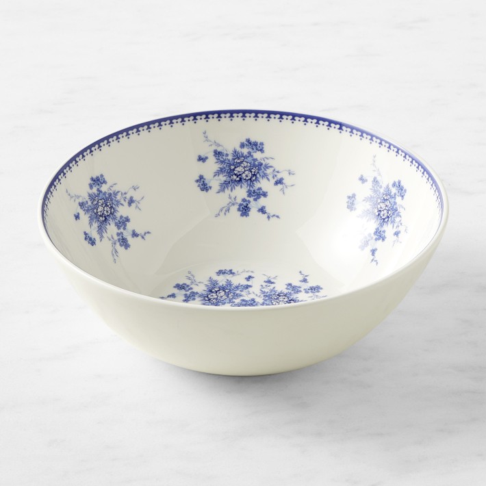 English Floral Serving Bowl | Williams Sonoma