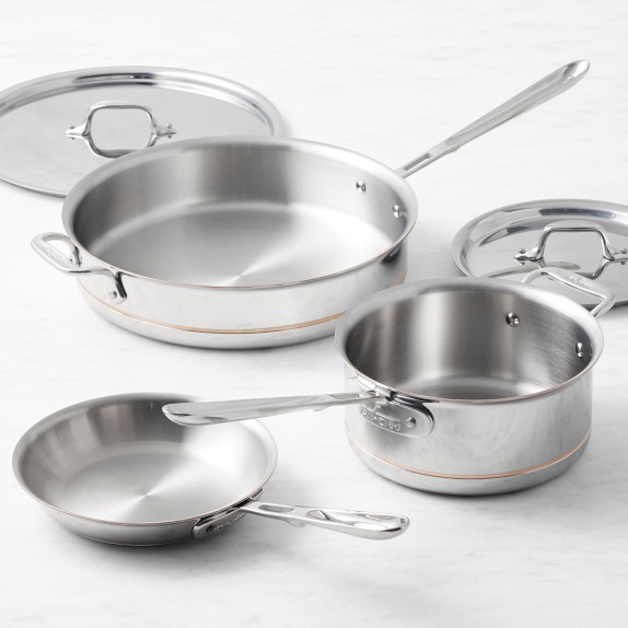 All-Clad Copper Core 5-Piece Cookware Set | Williams Sonoma