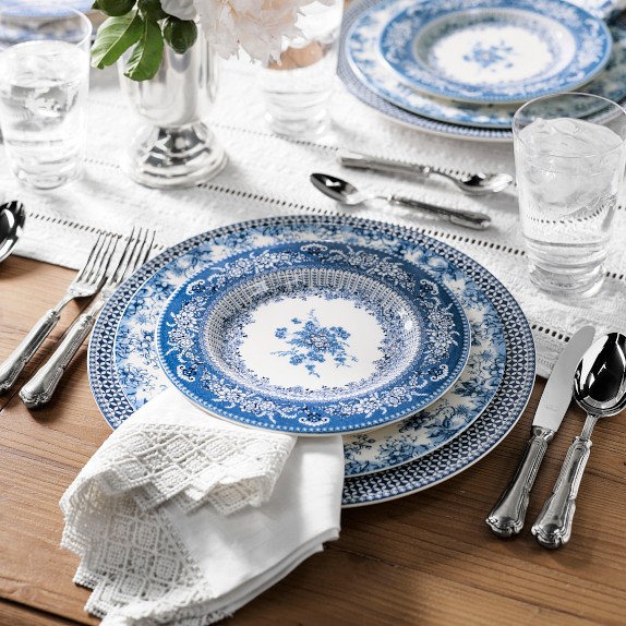 English Floral Dinnerware Collection | Williams Sonoma