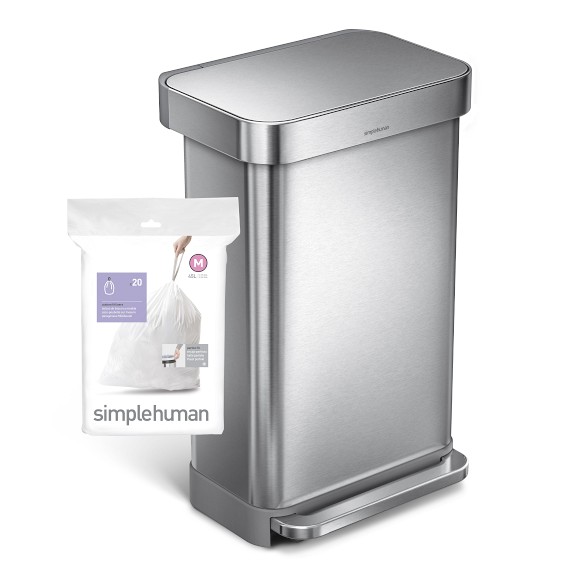 simplehuman™ (M) Custom Fit Trash Can Liners | Williams Sonoma