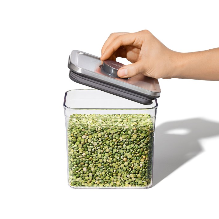 OXO POP 12-Piece Container Set, Steel | Williams Sonoma
