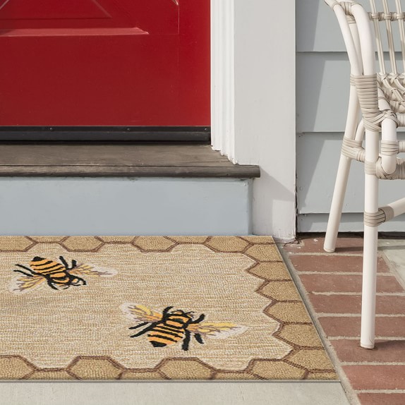 Bee Indoor/Outdoor Rug | Williams Sonoma