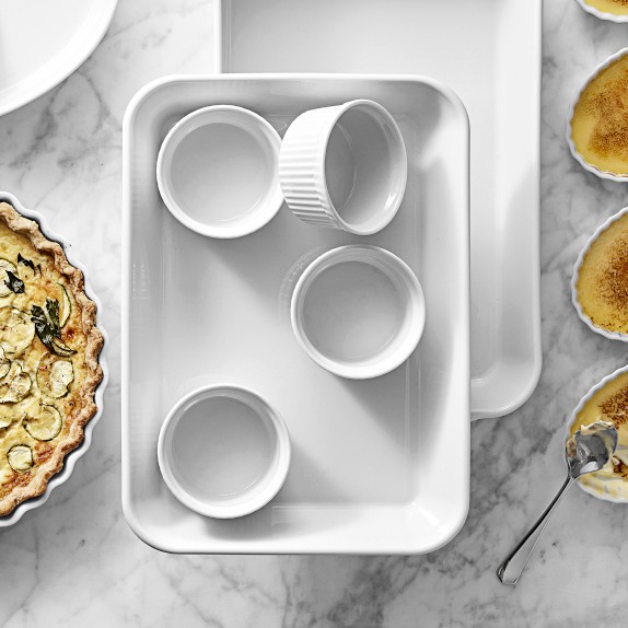 Apilco Porcelain Soufflé Dishes | Williams Sonoma