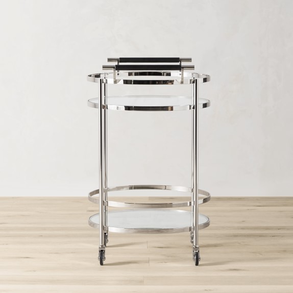 Truman Round Bar Cart | Williams Sonoma