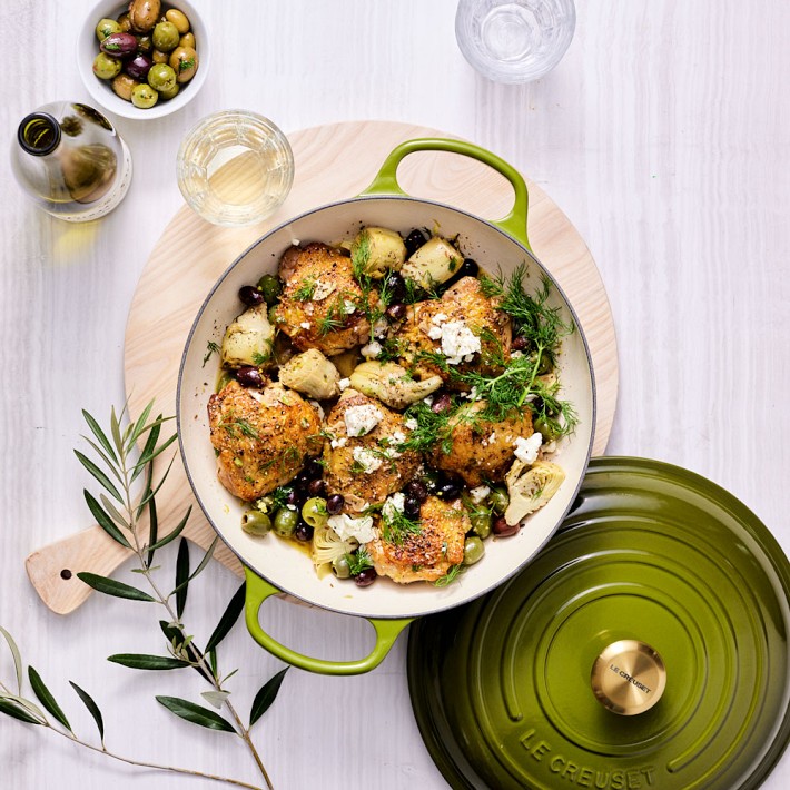 Le Creuset Olive Cookware Collection | Williams Sonoma
