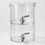 Glass Stacking Beverage Dispenser | Williams Sonoma