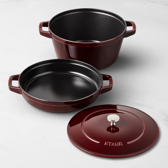 Staub Enameled Cast Iron Stackable Cookware Set | Williams Sonoma