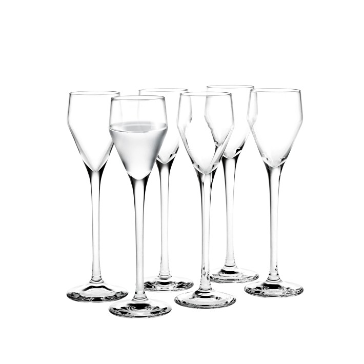 Holmegaard Perfection Shot Glasses, Set of 6 | Williams Sonoma