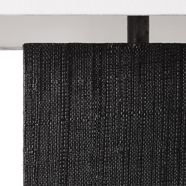 Sydney Black Block Table Lamp Williams Sonoma 1246