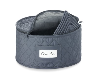 Hold Everything Quilted Storage Cases, Plates | Williams Sonoma