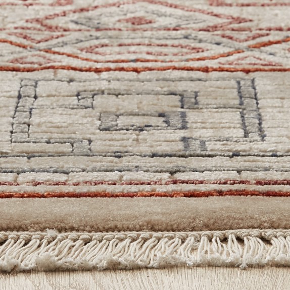 Luke Irwin: Claudius Mosaic Spice Hand Knotted Rug | Williams Sonoma