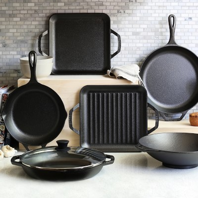 Lodge Chef Collection Cast-Iron Frying Pan | Williams Sonoma