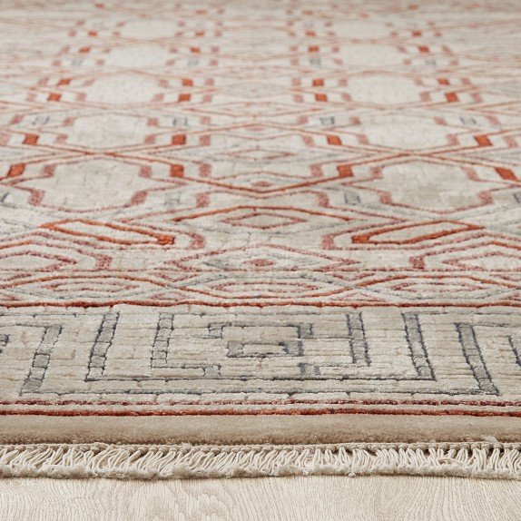Luke Irwin: Claudius Mosaic Spice Hand Knotted Rug | Williams Sonoma