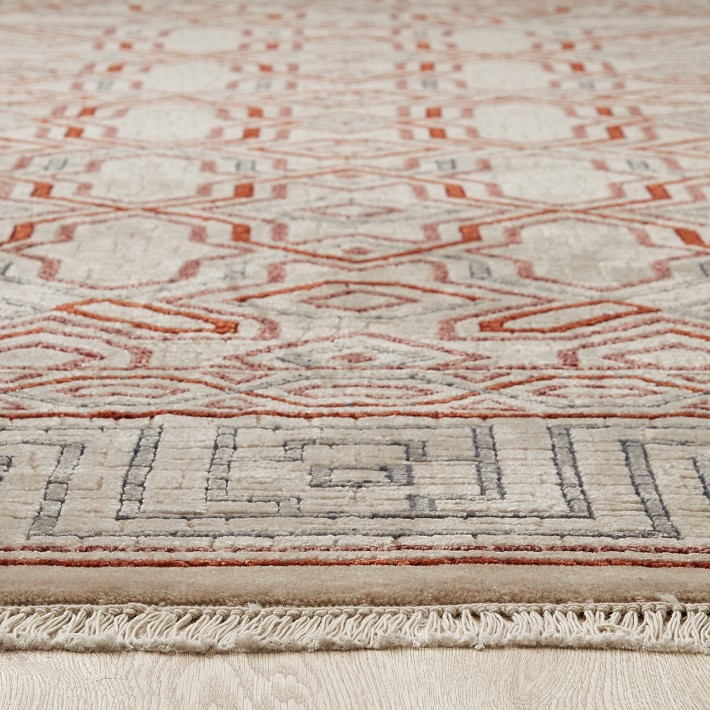 Luke Irwin: Claudius Mosaic Spice Hand Knotted Rug | Williams Sonoma