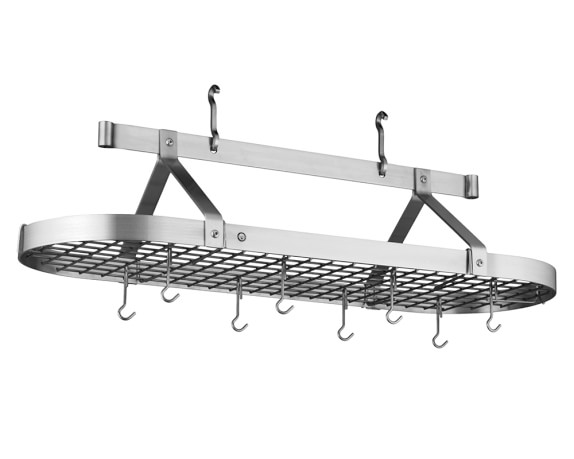 Enclume Traditional Oval Ceiling Pot Rack | Williams Sonoma