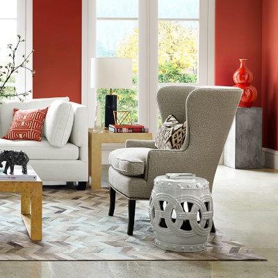 Chelsea Wing Chair | Accent Chair | Williams Sonoma