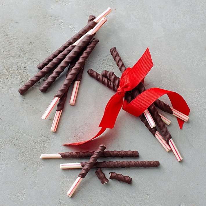 Williams Sonoma Peppermint North Poles | Gourmet Candy | Williams Sonoma