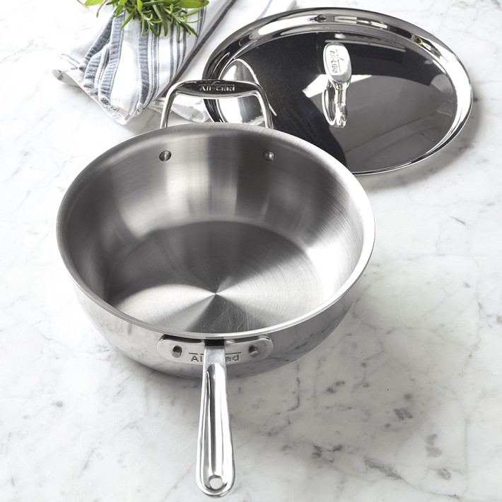 All-Clad d5 Stainless-Steel Essential Pan | Williams Sonoma CA ...