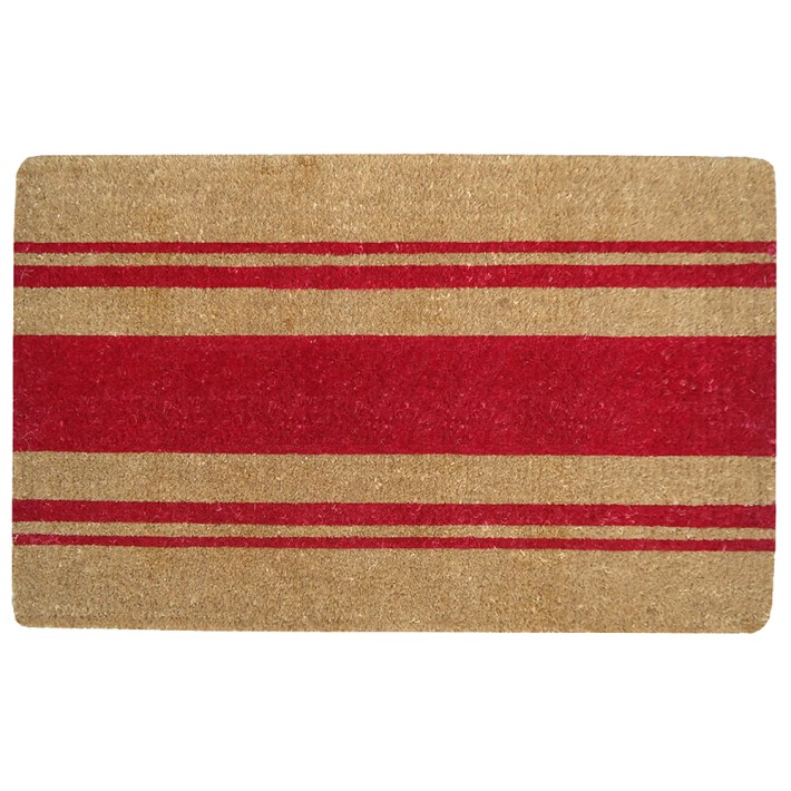 French Stripe Door Mat | Williams Sonoma