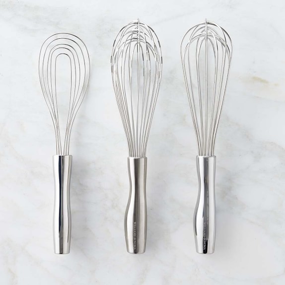 Williams Sonoma Signature Stainless Steel Whisks - Set of 3 | Williams ...