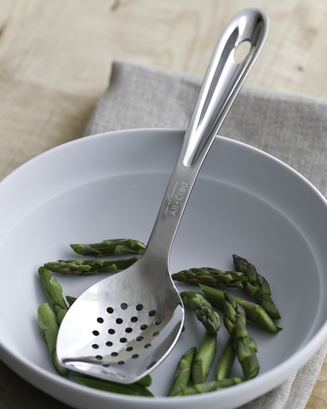 All-Clad Stainless-Steel Slotted Spoon | Williams Sonoma