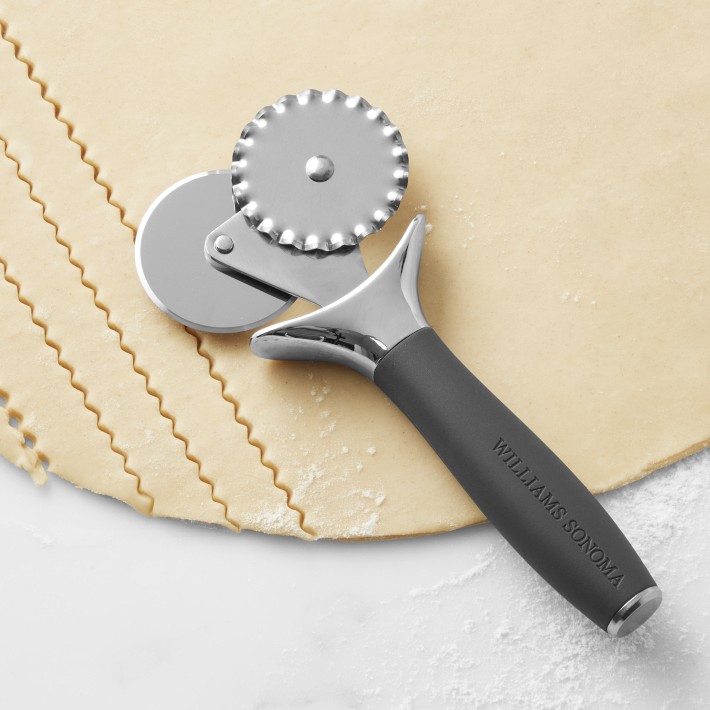 Williams Sonoma Soft Touch Dual Rotary Pastry Cutter | Williams Sonoma